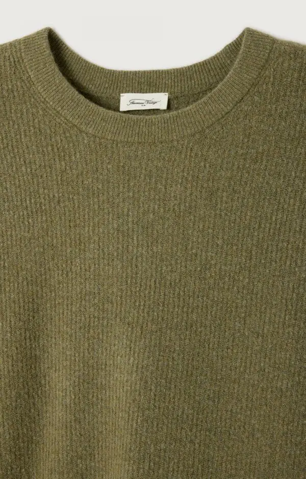 American Vintage Relaxed Crew Neck Knitted Sweater