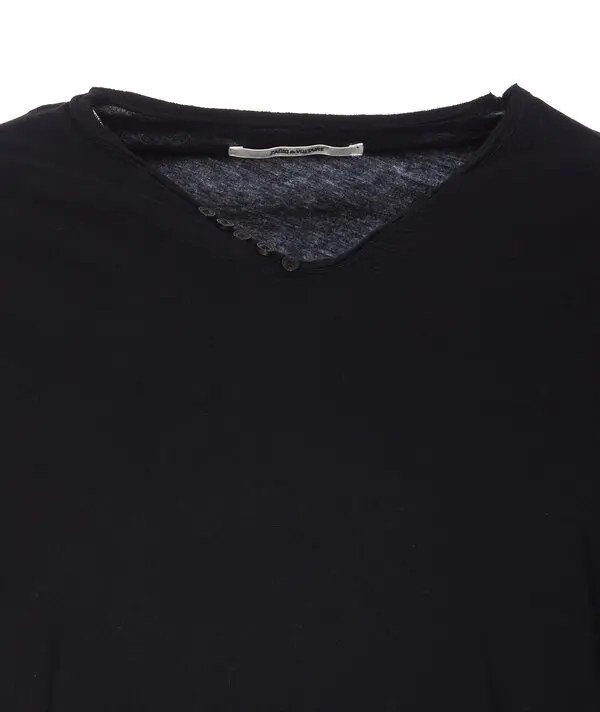 Zadig&Voltaire Round Collar And Long-sleeved T-shirt