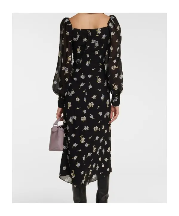 Dorothee Schumacher Midnight Blossom Midi Dress