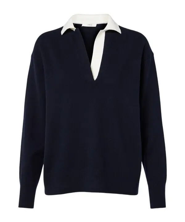 Vince Long Sleeve Sweater - Coast/gray