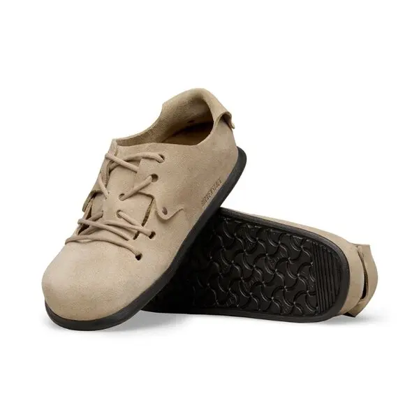 BIRKENSTOCK Montana Round-toe Lace-up Clogs