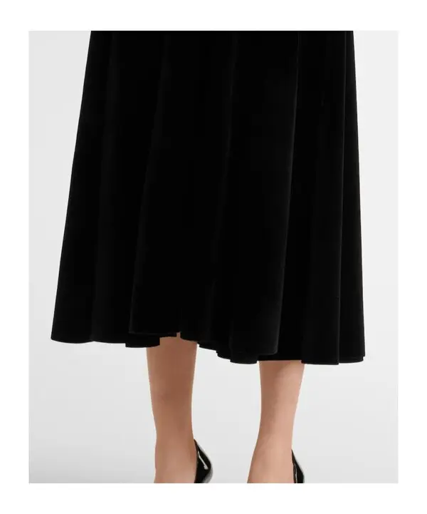 Norma Kamali Velvet Blazer Dress