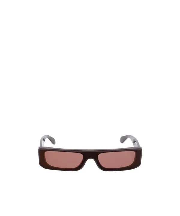 Alaïa Rectangle-frame Sunglasses - Pink