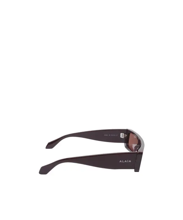 Alaïa Rectangle-frame Sunglasses