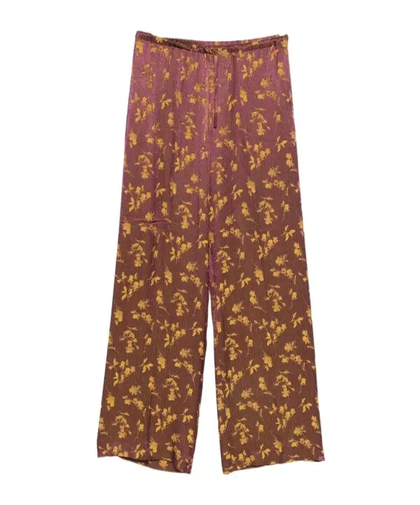 Dries Van Noten Printed Casual Trousers - Brown