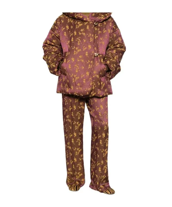 Dries Van Noten Printed Casual Trousers