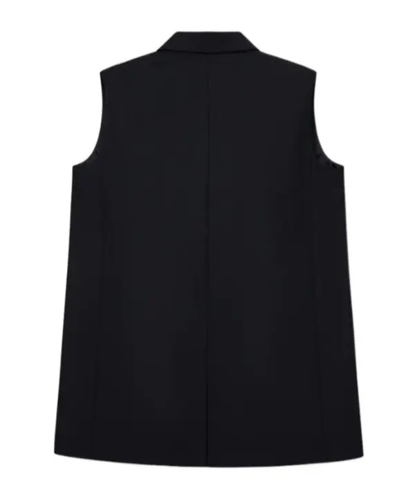 Armani Exchange Logo-print Sleeveless Blazer