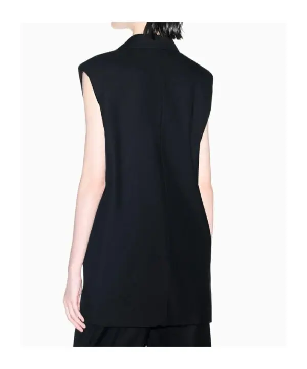 Armani Exchange Logo-print Sleeveless Blazer