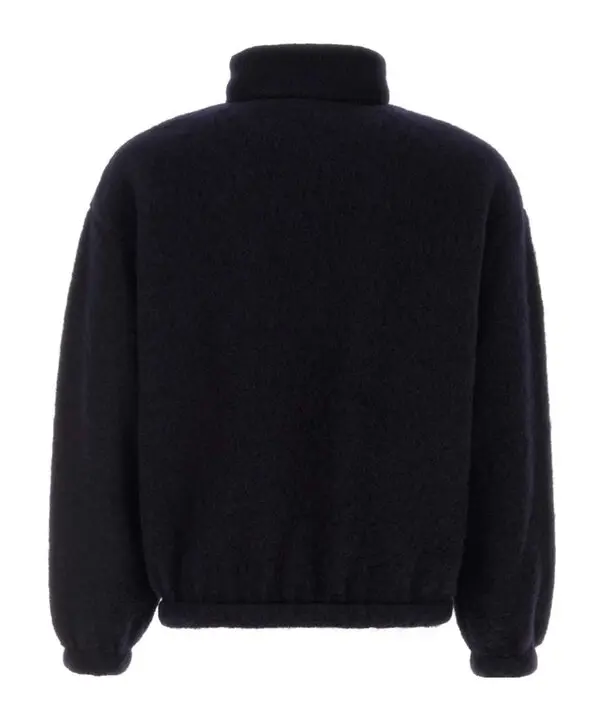 JIL SANDER Half Zip High Neck Sweatshirt