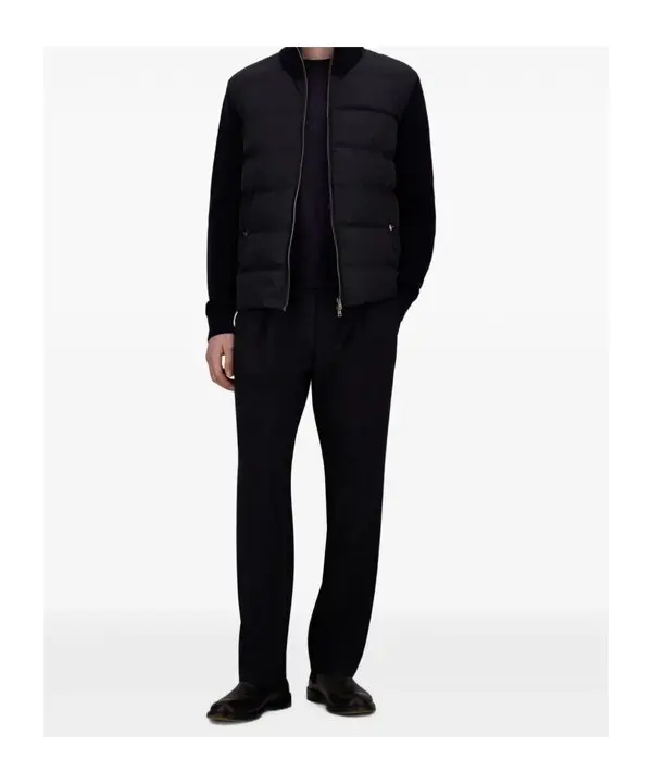 Herno Quilted Long-sleeve Down Jacket
