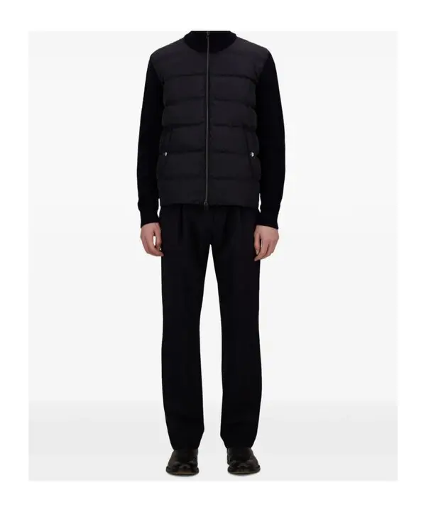Herno Quilted Long-sleeve Down Jacket