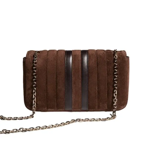 Gucci Gg Marmont Small Shoulder Bag - Dark Brown