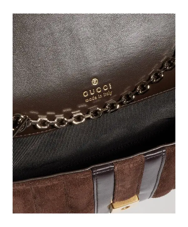 Gucci Gg Marmont Small Shoulder Bag - Dark Brown