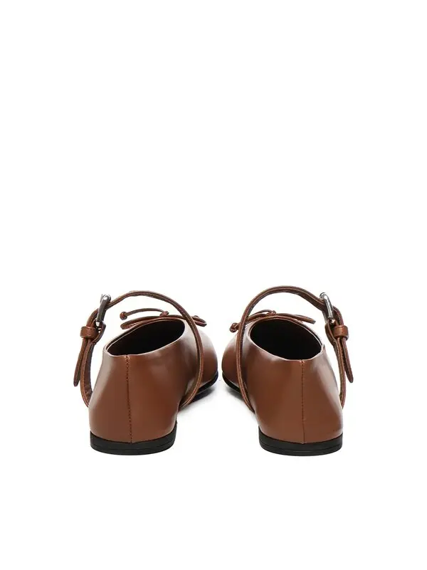 Miu Miu Round Toe Ballet Shoes