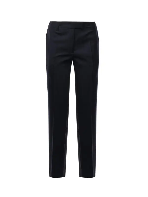 Miu Miu Logo-patch Tailored Trousers