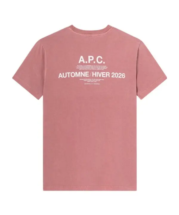 A.p.c. Logo-print Crew-neck T-shirt