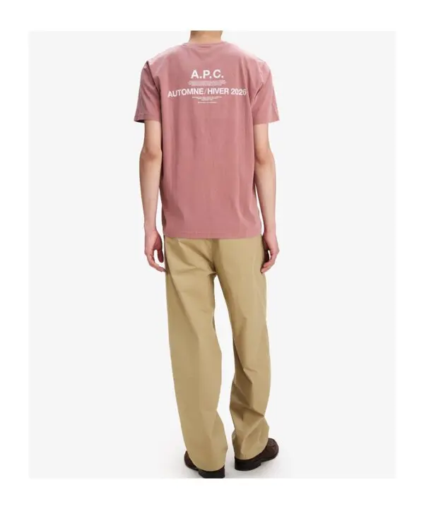 A.p.c. Logo-print Crew-neck T-shirt