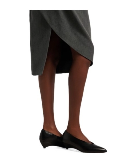 Victoria Beckham Draped Asymmetric Midi Skirt