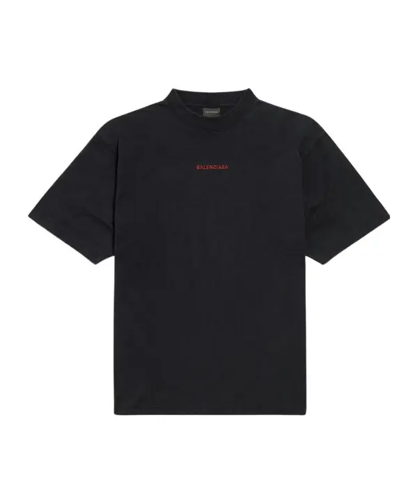 Balenciaga Crew-neck T-shirt - Black