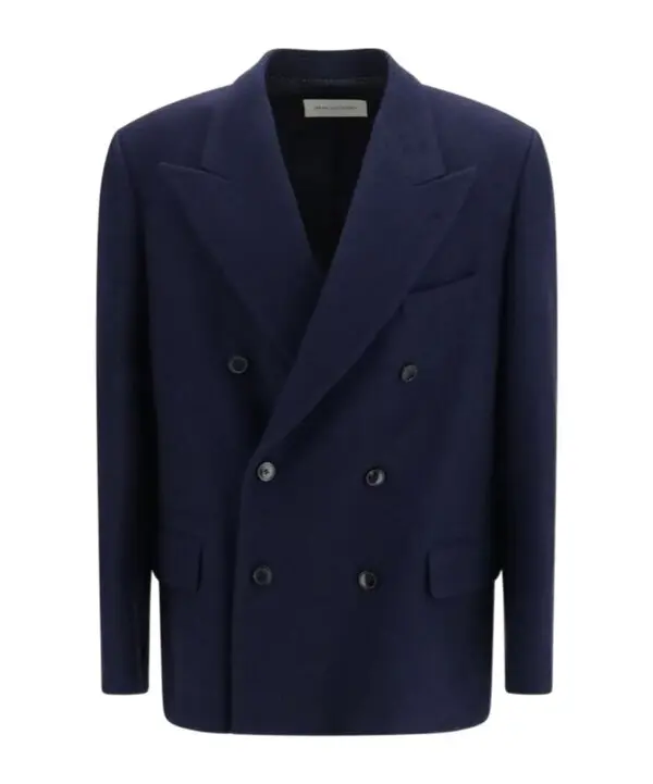 Dries Van Noten Double-breasted Blazer - Black