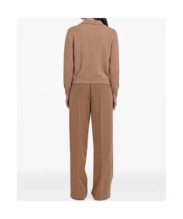 ERMANNO FIRENZE Lace-panel Knit Top