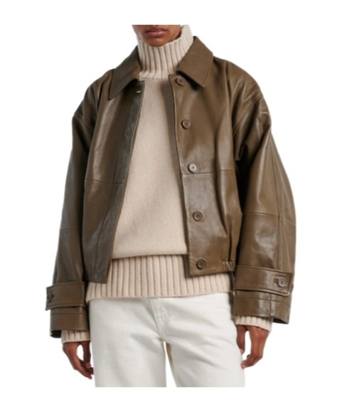 RÓHE Minimalist Leather Jacket