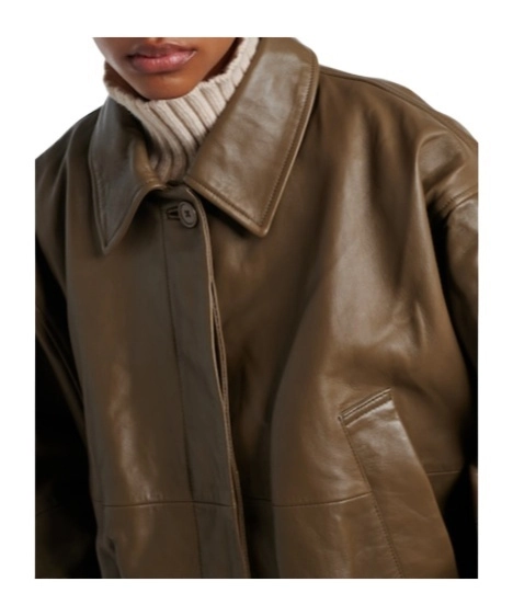 RÓHE Minimalist Leather Jacket
