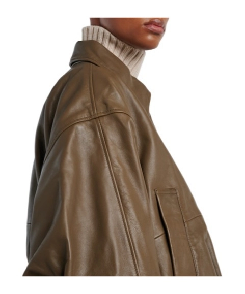 RÓHE Minimalist Leather Jacket