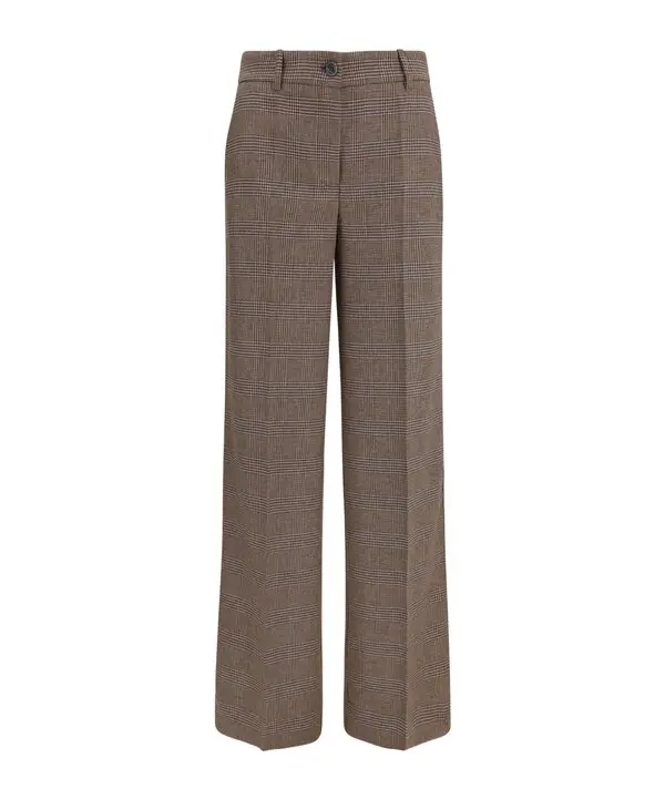 P.a.r.o.s.h Wide-leg Casual Trousers - Brown