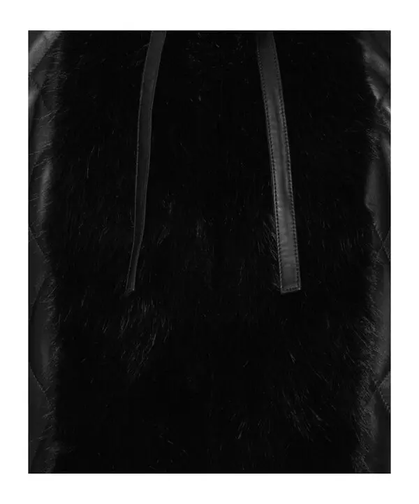 ROTATE BY BIRGER CHRISTENSEN Long-sleeve Leather Jacket