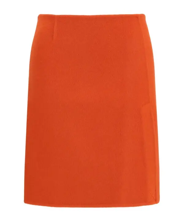 P.a.r.o.s.h Wool Mini Skirt - Red