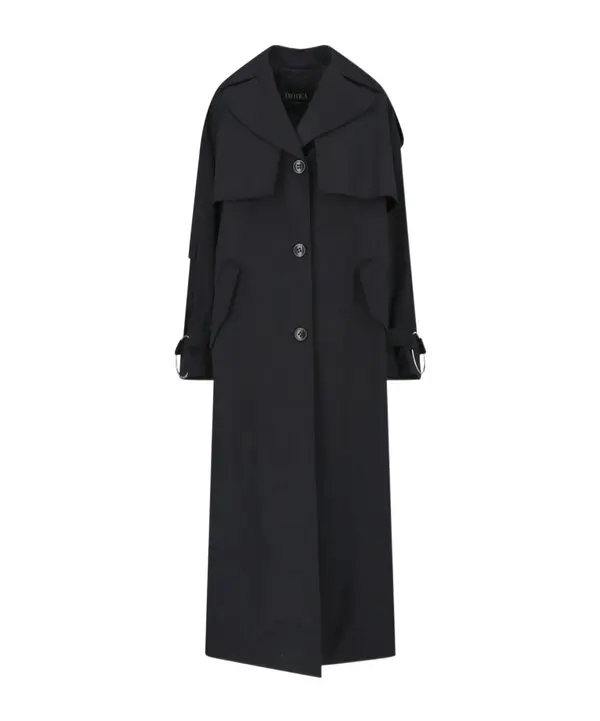 DONDUP Erotica Buttoned Trench Coat