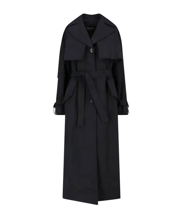 DONDUP Erotica Buttoned Trench Coat