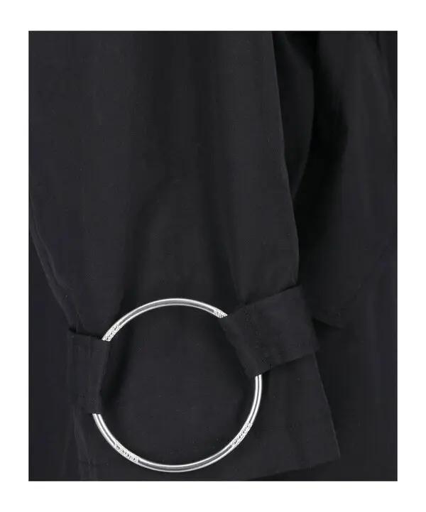 DONDUP Erotica Buttoned Trench Coat
