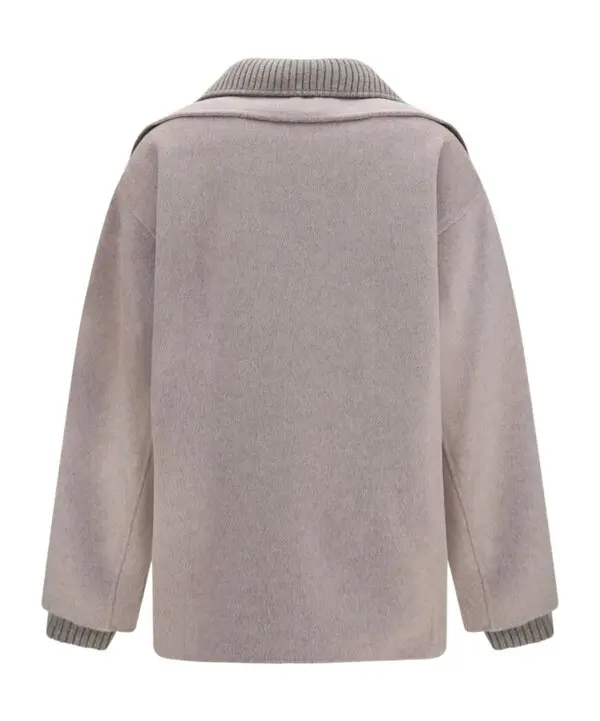 P.a.r.o.s.h Quilted Layered Zip Jacket
