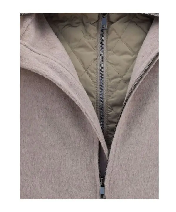 P.a.r.o.s.h Quilted Layered Zip Jacket