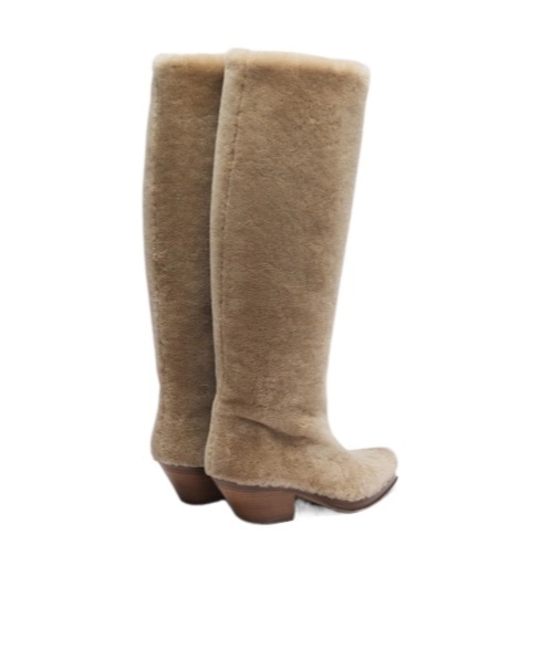 Gabriela Hearst Shearling Knee-high Boots