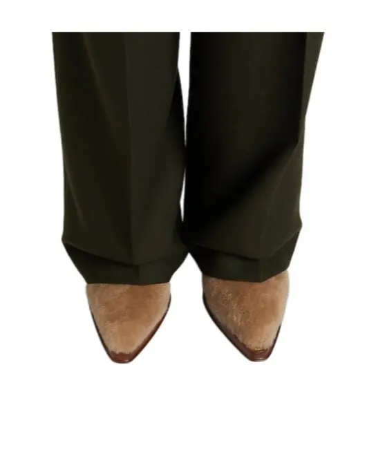 Gabriela Hearst Shearling Knee-high Boots