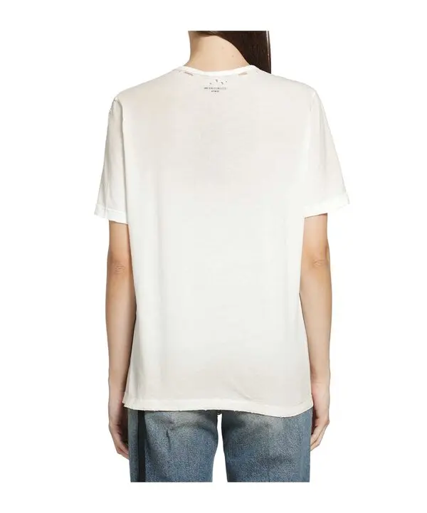 ANN DEMEULEMEESTER Distressed T-shirt
