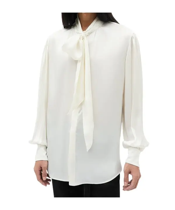 ANN DEMEULEMEESTER Runo Bow-tie Shirt