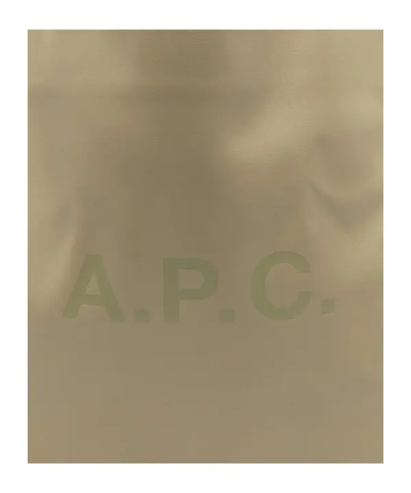 A.p.c. Logo-print Leather Tote Bag