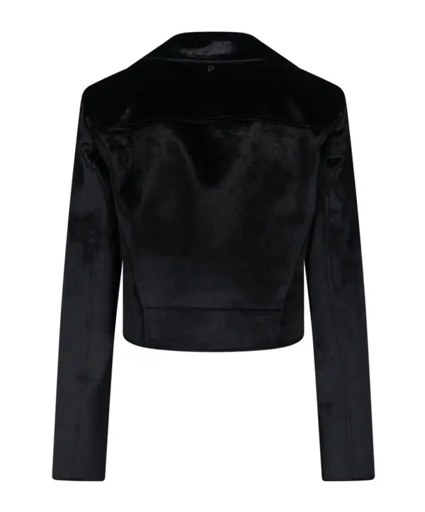 DONDUP Erotica Cropped Zipped Jacket