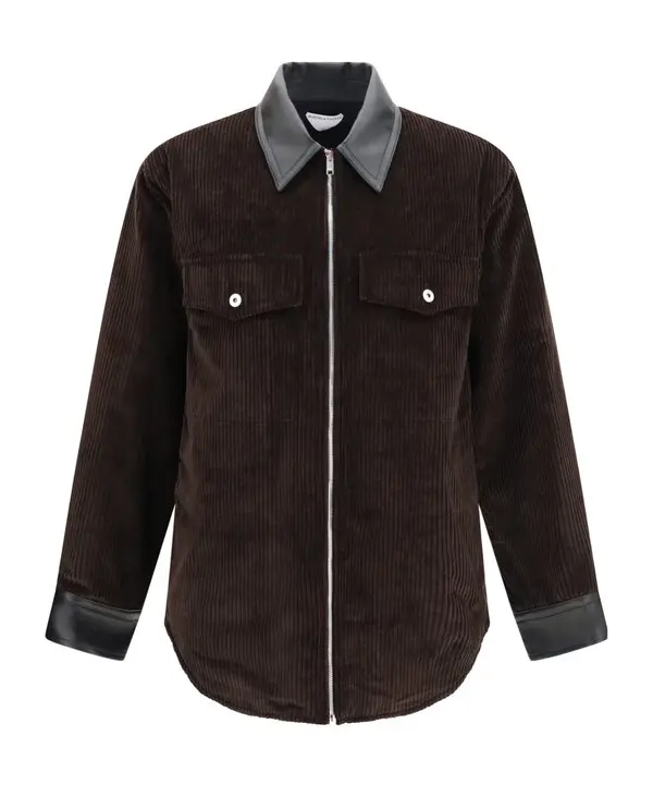 Bottega Veneta Long-sleeved Casual Jacket - Black