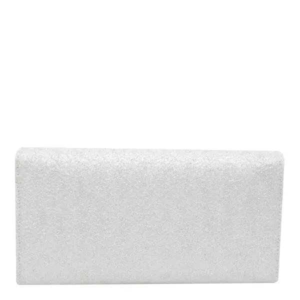 JIMMY CHOO Emmie Glitter Clutch Bag
