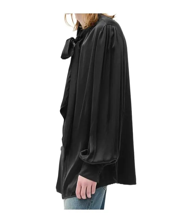 ANN DEMEULEMEESTER Runo Bow-tie Shirt