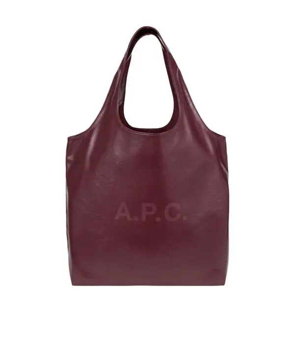 A.p.c. Ninon Shoulder Bag - Blackberry