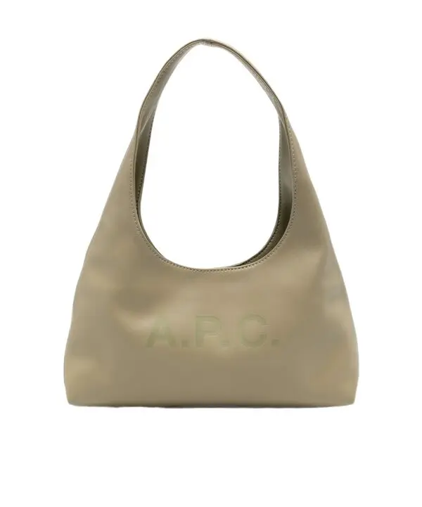 A.p.c. Logo-print Leather Tote Bag