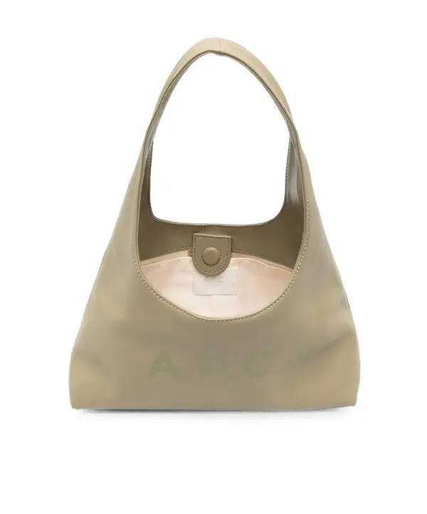 A.p.c. Logo-print Leather Tote Bag