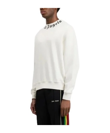 Palm Angels Logo Crew Neck Sweater