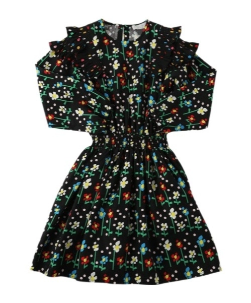 Stella McCartney Printed Dress - Black